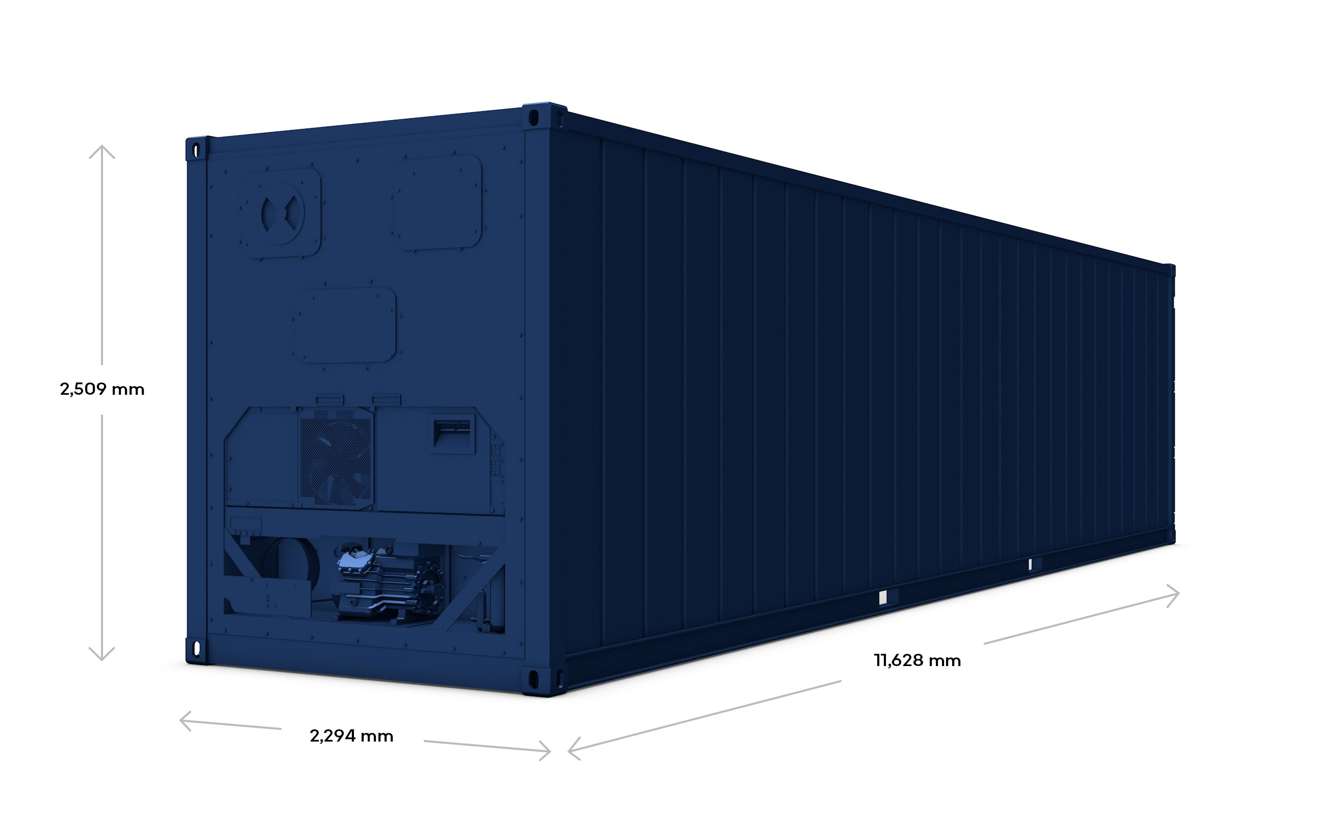 Containermaße – Fair Trade