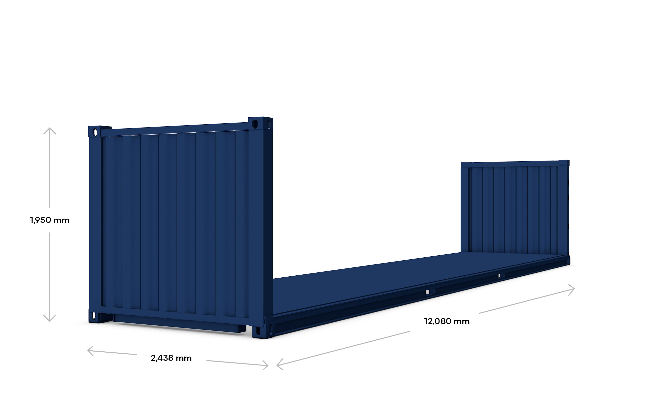 Containermaße – Fair Trade