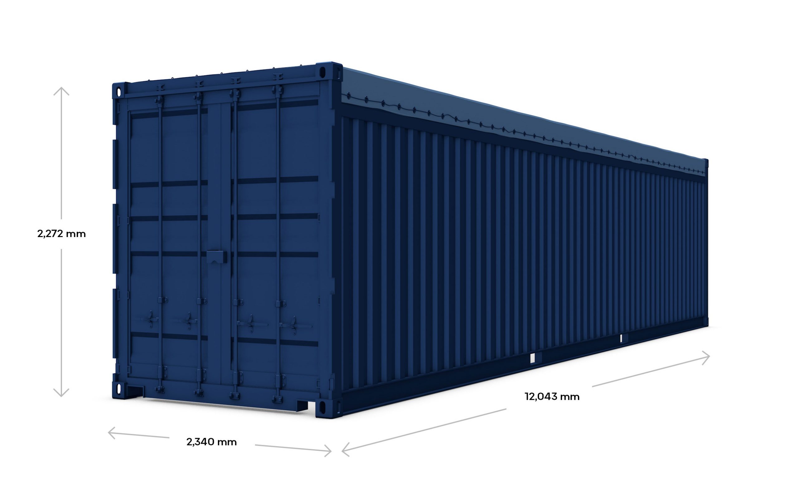 Containermaße – Fair Trade